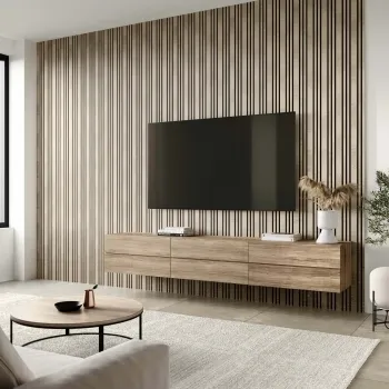 Multi-Width Slat Wall Panels | Tile Mountain UAE