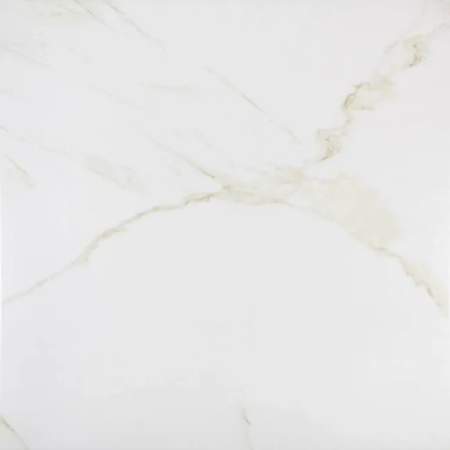Carrara Gold Marble Effect Porcelain Tile - 60.5x60.5cm | Tile Mountain UAE