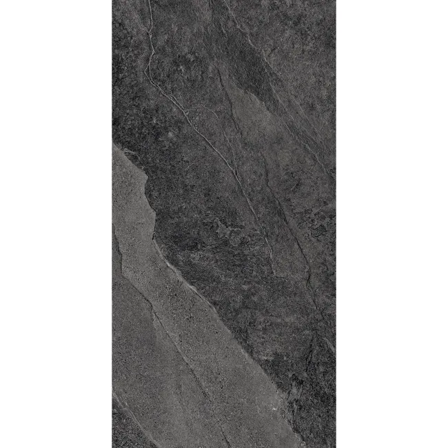 Alpen Graphite Slate Effect Matt Tile 60x30cm | Tile Mountain UAE