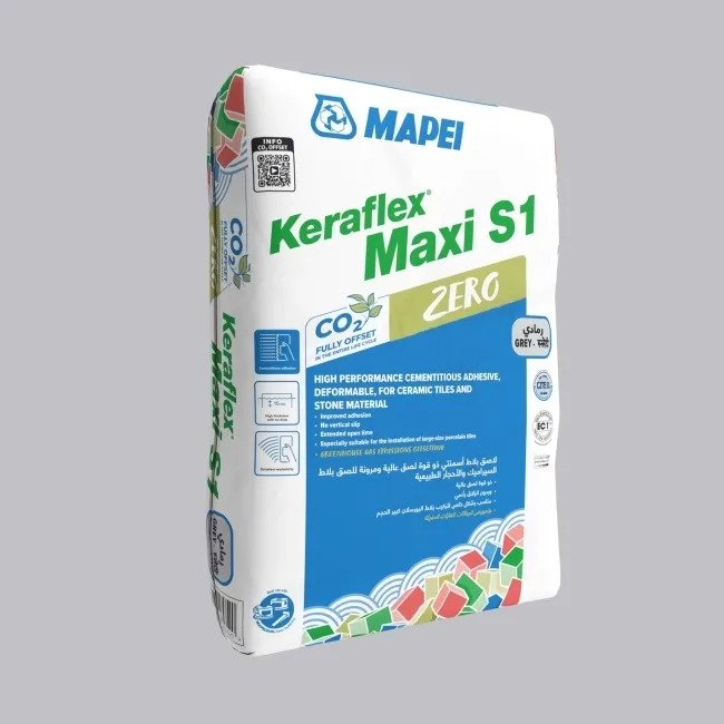 Mapei Keraflex Maxi S1 Zero Grey Tile Adhesive 25KG | Tile Mountain UAE