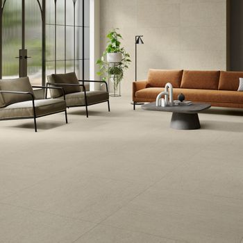 Dama Sand Matt Beige Porcelain Tile 99.5x99.5cm | Tile Mountain UAE