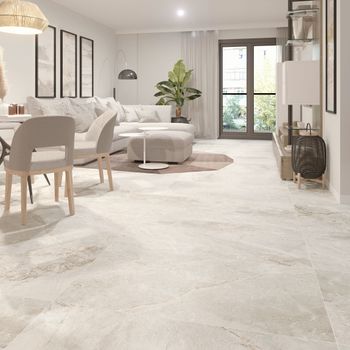 Toscana Grey Perla Stone Matt Porcelain Tile 120x60cm | Tile Mountain UAE