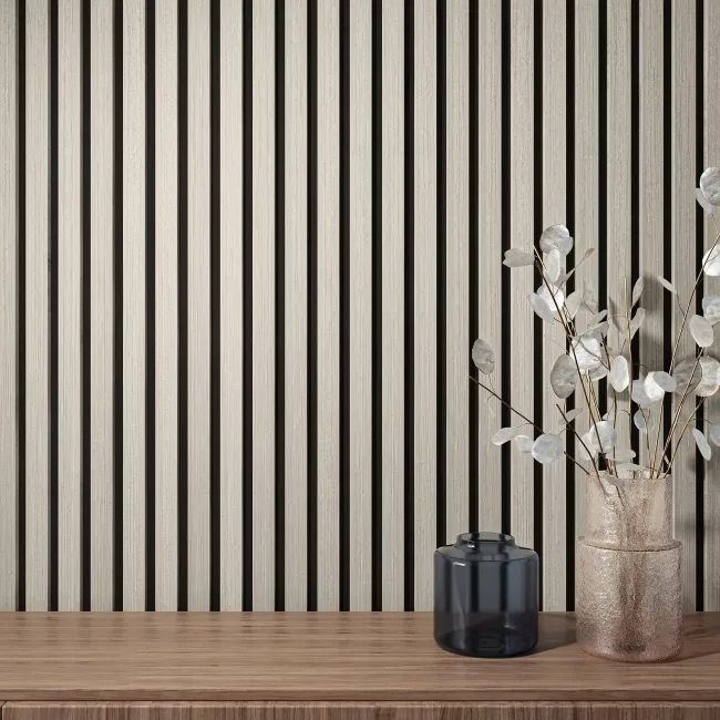 Trepanel® Light Oak Acoustic Wood Slat Panels | Tile Mountain UAE