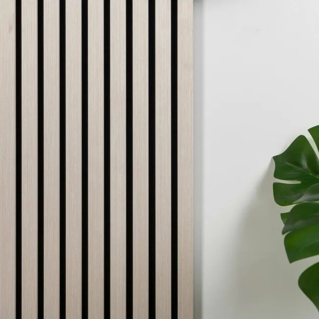 Trepanel® Light Oak Acoustic Wood Slat Panels | Tile Mountain UAE