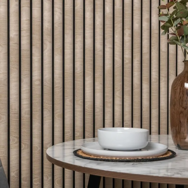 Trepanel Design® Curve Nordic Beech Acoustic Wall Panels | Tile ...