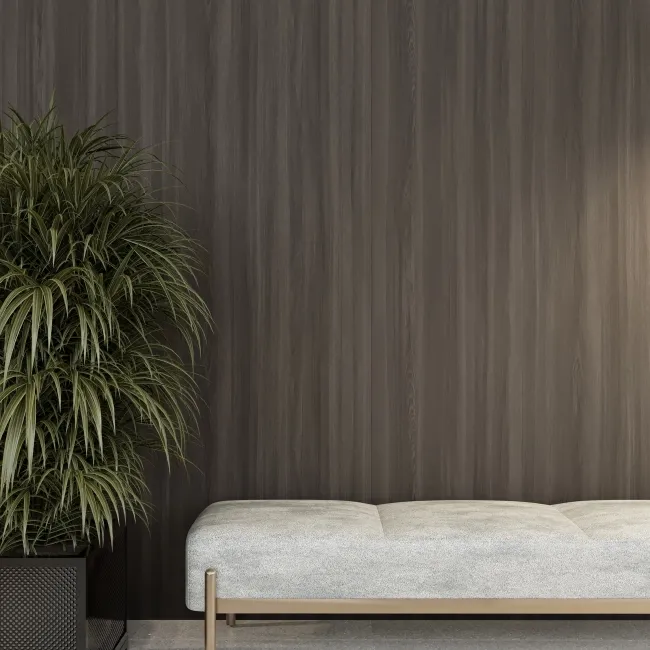 TrueTouch Ebony Oak Wood Effect Composite Wall Panels | Tile Mountain UAE